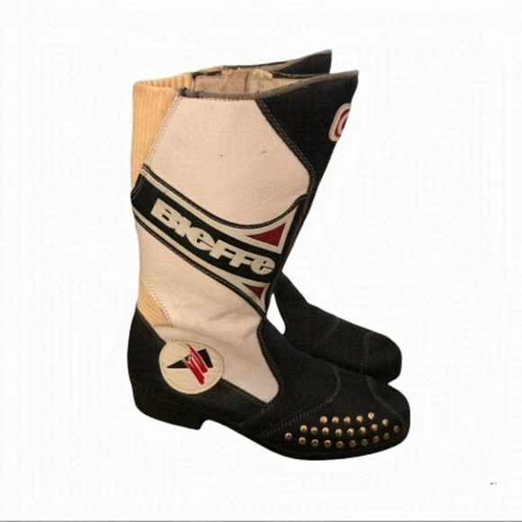 Vintage | Shoes | Bieffe Racing Boots Eighties Stylish Retro Road Race ...